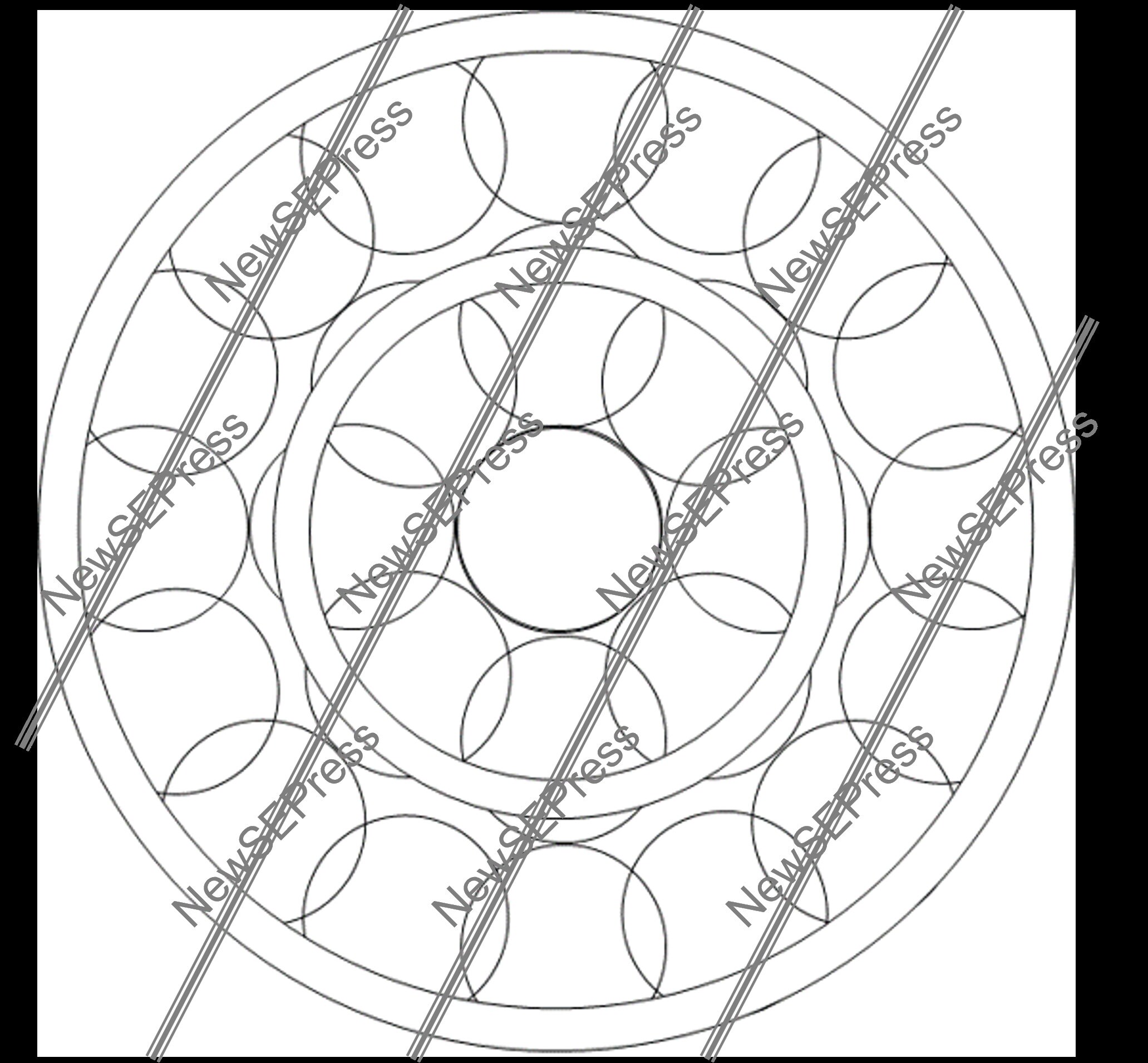 Divorce Mandalas, Printable Adult Mandalas for Divorce, Divorce Gifts ...