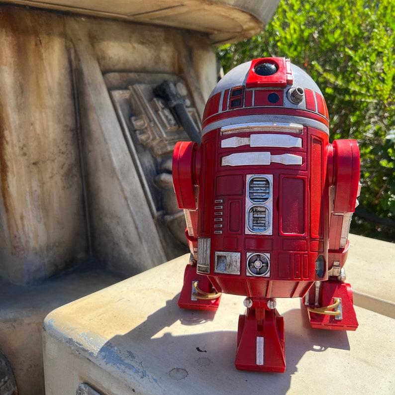 R2-R9 Star Wars Galaxys Edge Droid Depot Custom Hand Painted - Etsy
