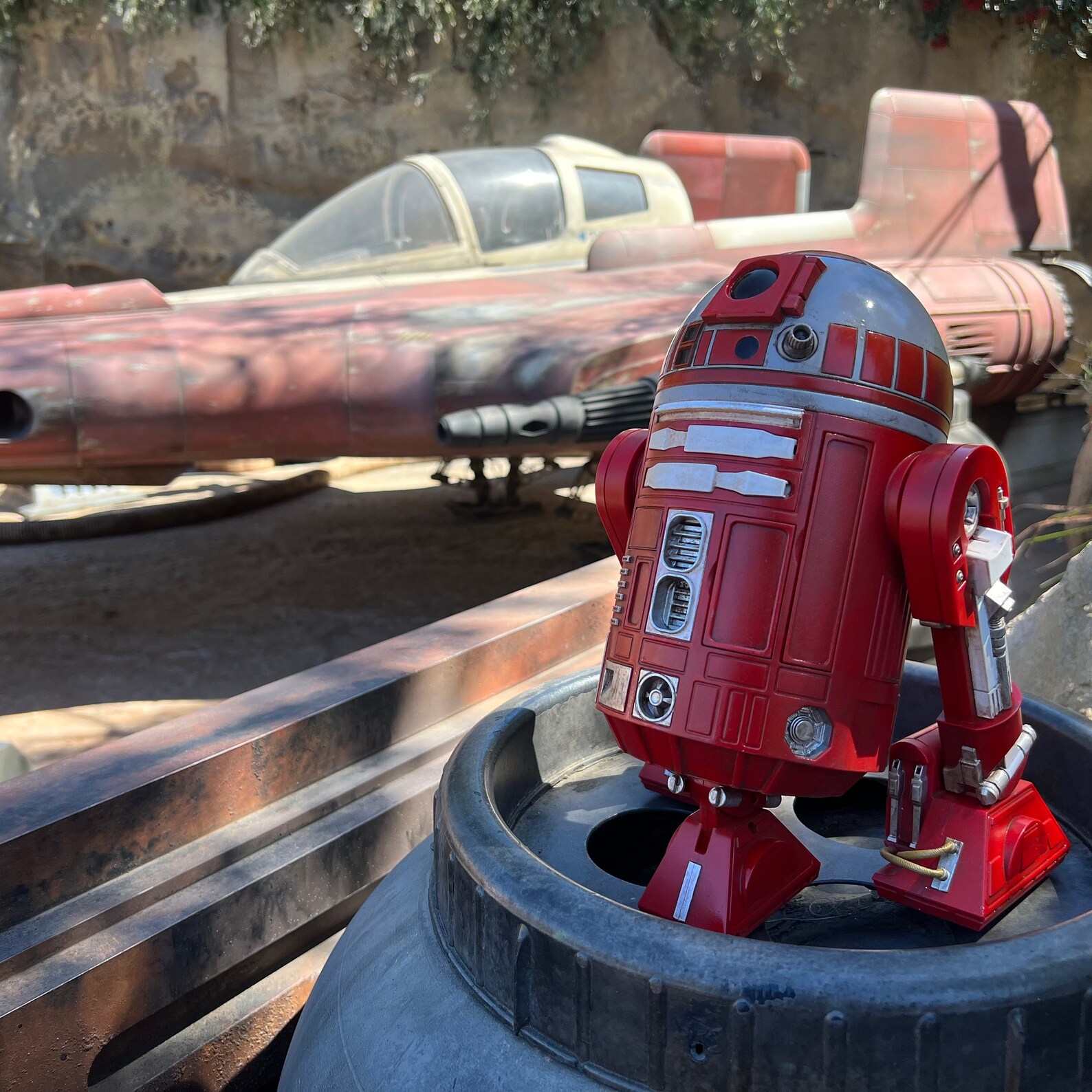 R2-R9 Star Wars Galaxys Edge Droid Depot Custom Hand Painted - Etsy