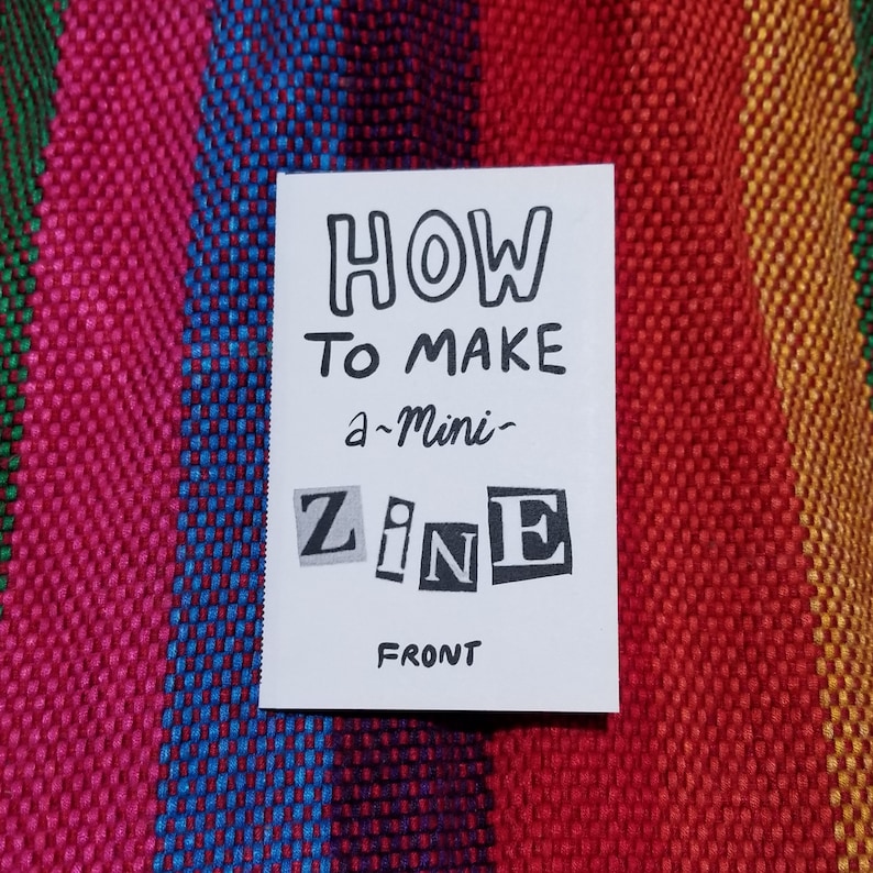 How to Make a Mini Zine - Etsy