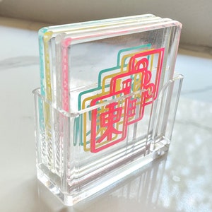 Acrylic Mahjong Coasters - Etsy