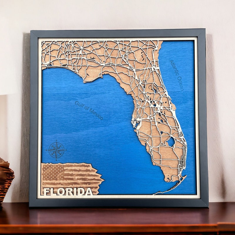 Custom State Map - Etsy