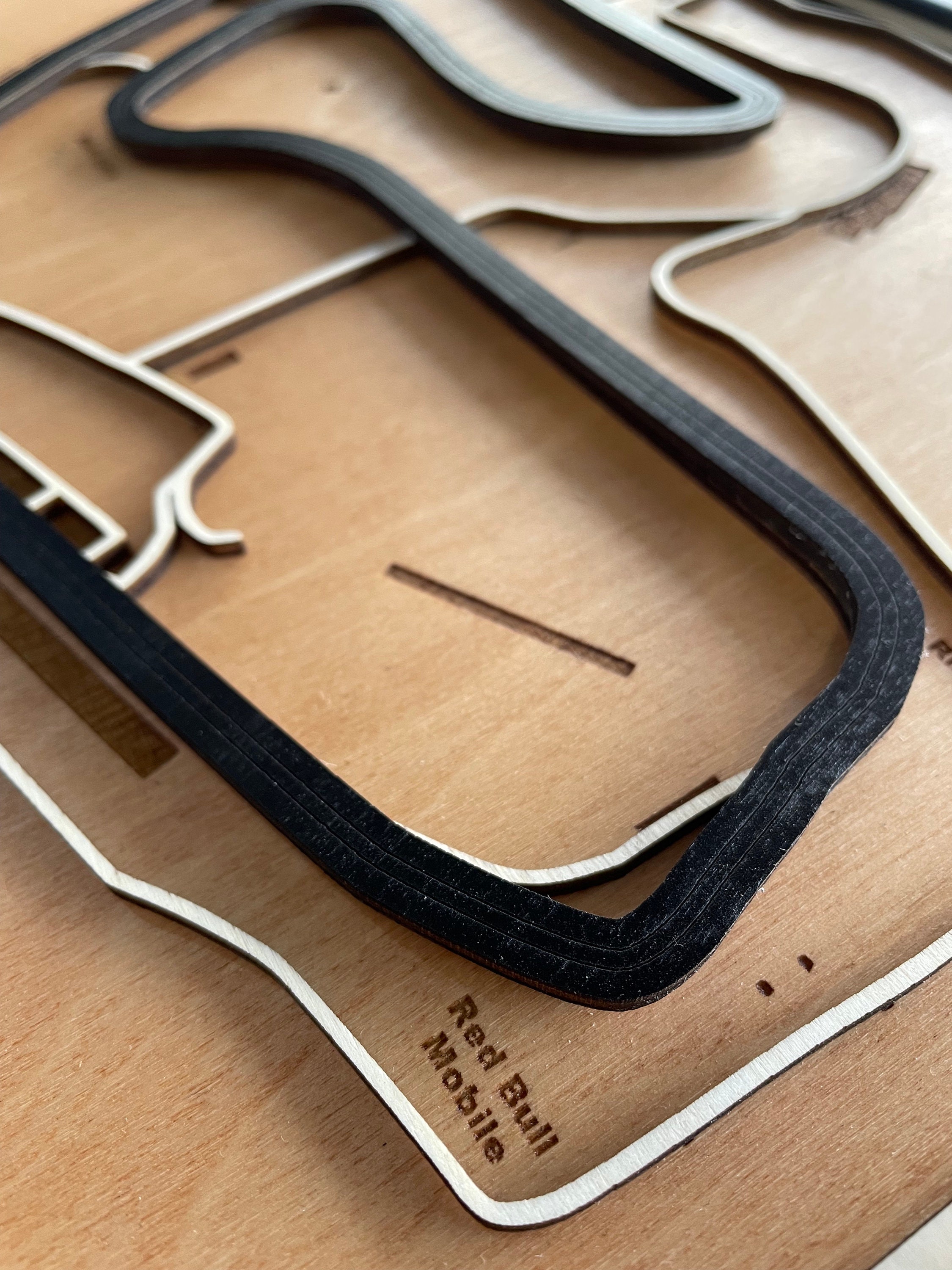 Red Bull Ring Race Track Map Masterpiece Wooden Layered Map Spielberg ...