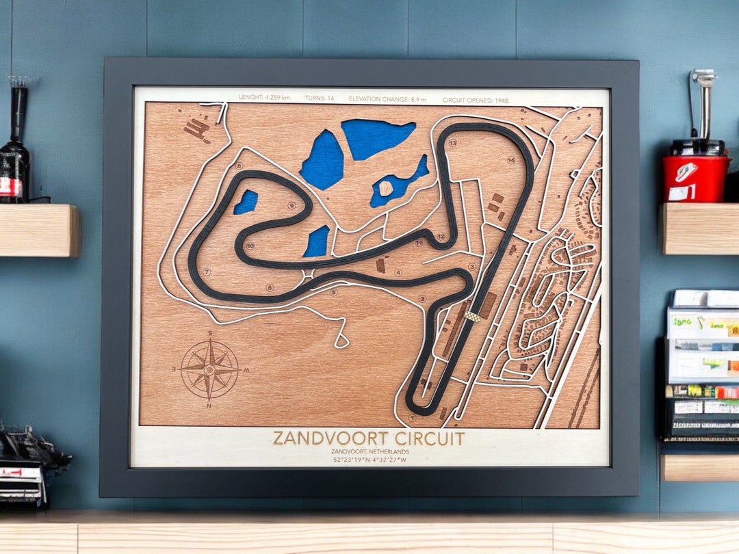 Custom 3D Wooden Layered Racing Track Maps: Your World, Your Raceway ...