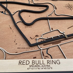 Red Bull Ring Map, Red Bull Ring Racing Circuit, Austrian Grand Prix ...