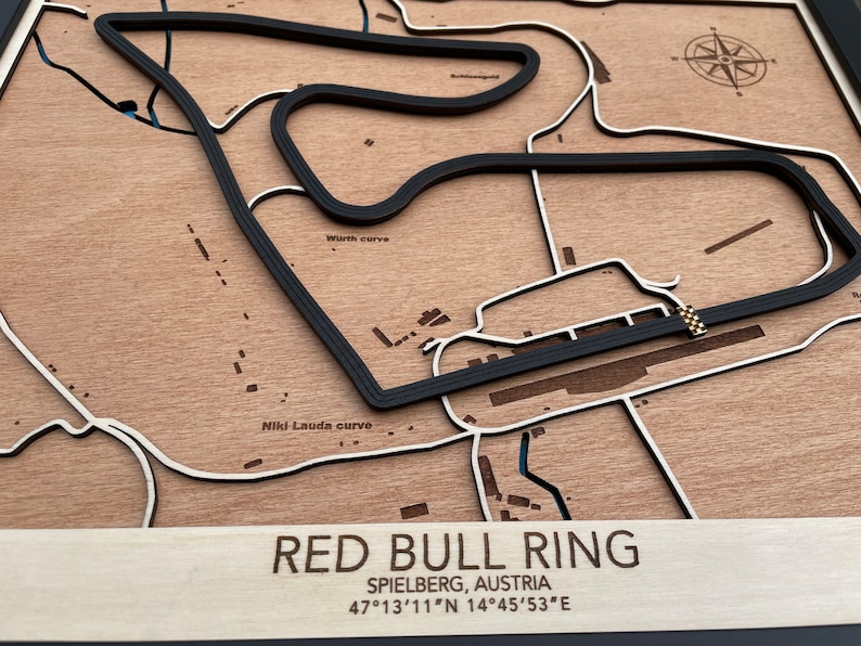 Red Bull Ring Map, Red Bull Ring Racing Circuit, Austrian Grand Prix ...