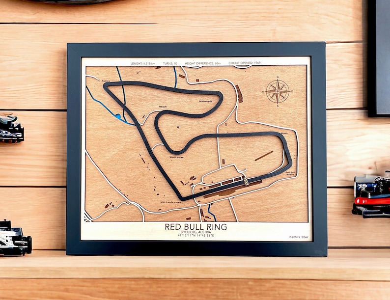Red Bull Ring Map, Red Bull Ring Racing Circuit, Austrian Grand Prix ...