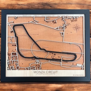 Custom 3D Wooden Layered Racing Track Maps: Your World, Your Raceway ...