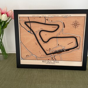 Red Bull Ring Map, Red Bull Ring Racing Circuit, Austrian Grand Prix ...