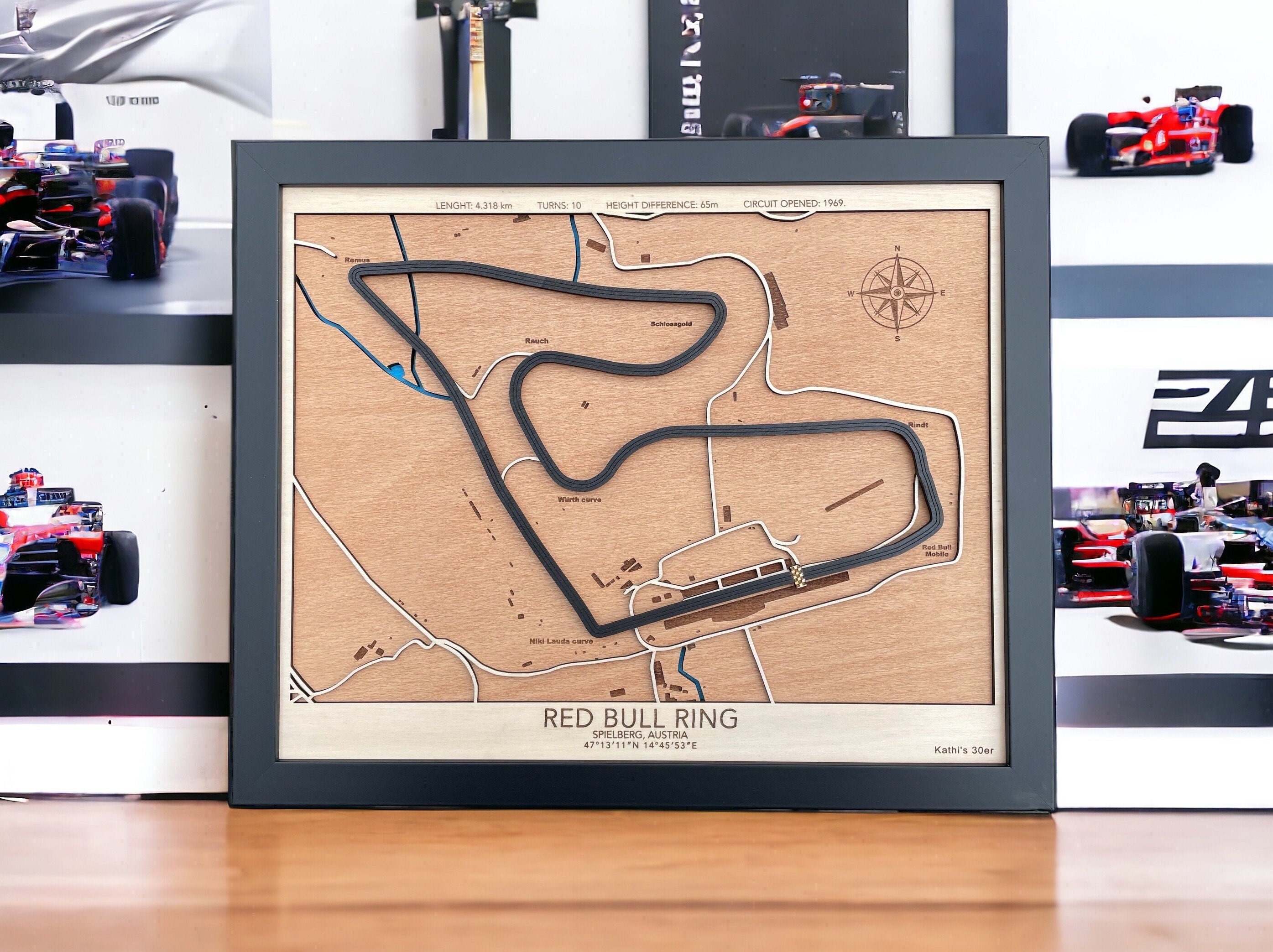 Red Bull Ring Map, Red Bull Ring Racing Circuit, Austrian Grand Prix ...