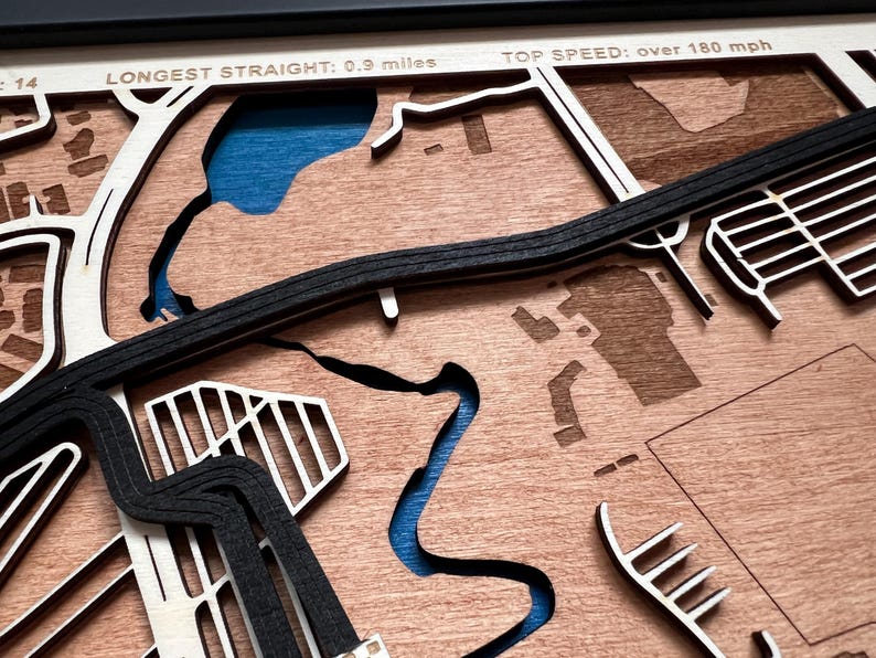 Arlington Indycar Track Map 2026 | Personalized Race Track Wall Art ...