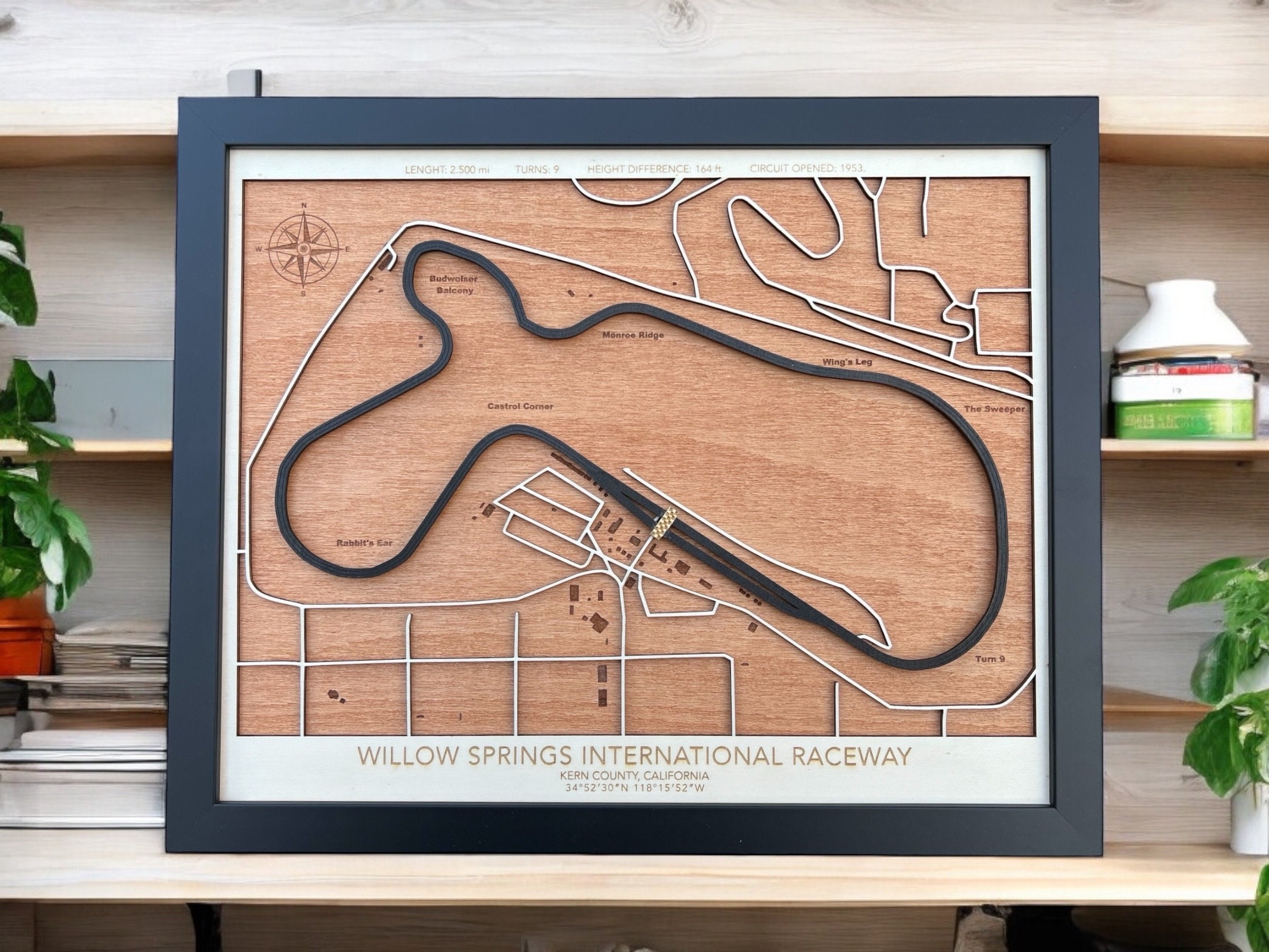 Custom 3D Wooden Layered Racing Track Maps: Your World, Your Raceway ...