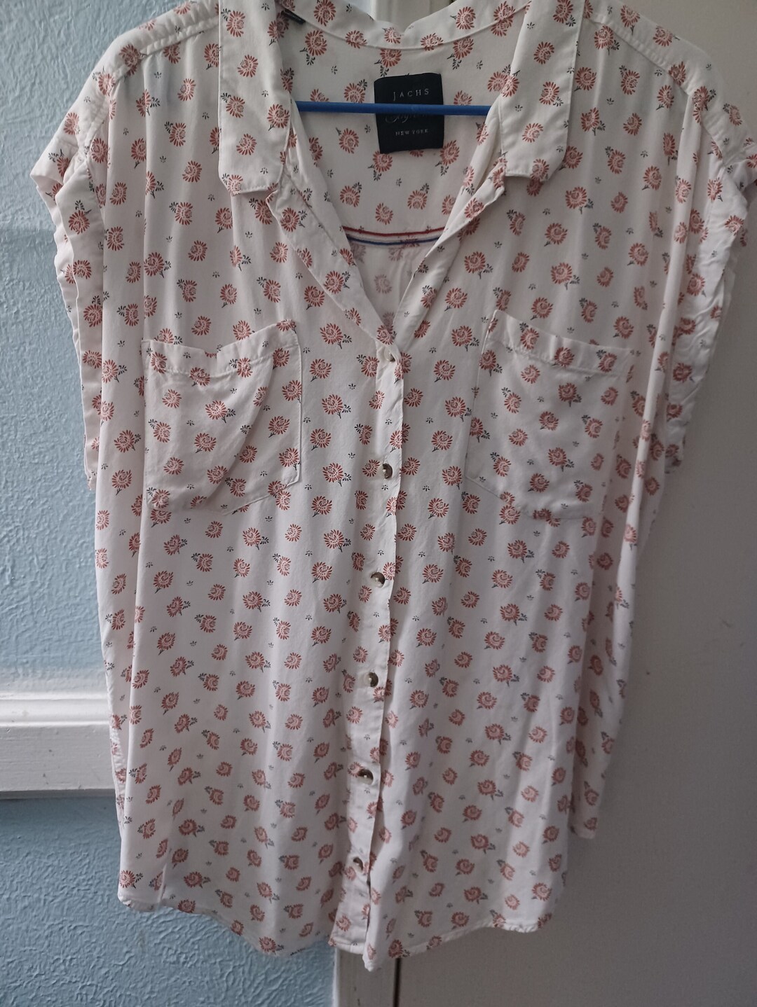 Jachs Girlfriend, New York, Button Down Blouse - Etsy