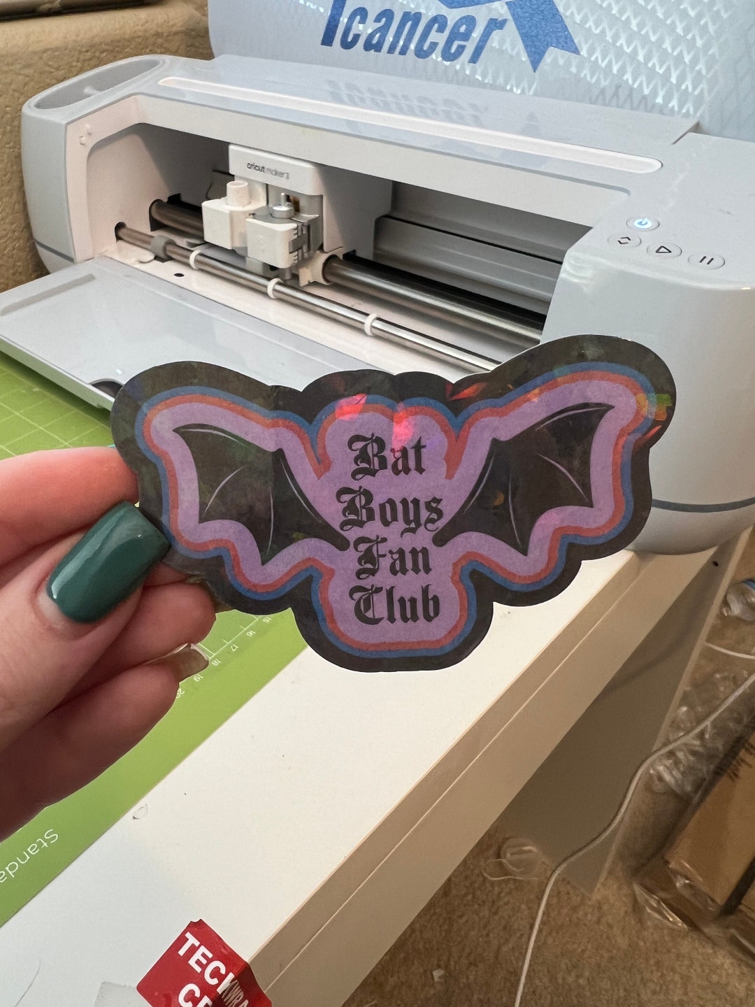 Bat Boys Fan Club Sticker - Etsy