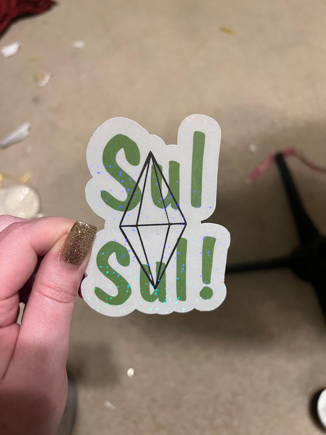 Sul Sul Sims Sticker - Etsy
