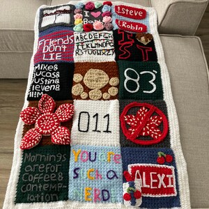 Crochet STRANGER THINGS Quilt PDF Pattern - Etsy Canada