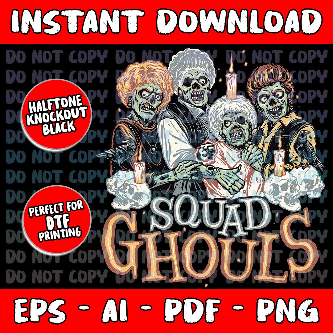 Squad Ghouls PNG the Golden Girls PNG Squad Goals Png - Etsy Canada