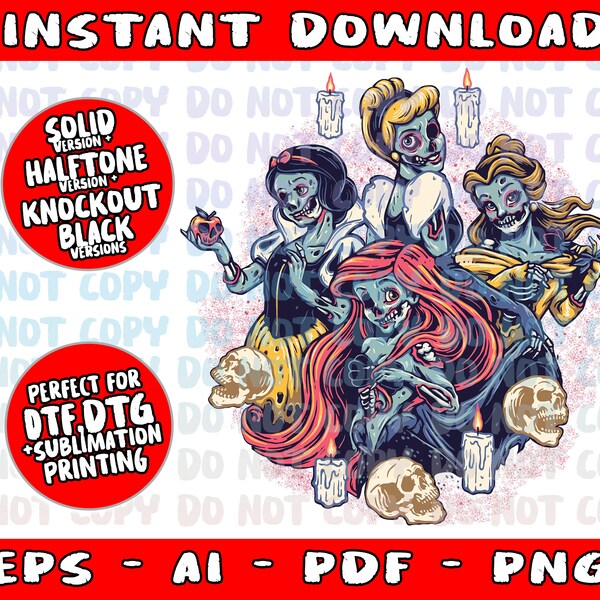 Zombie Princess - Etsy