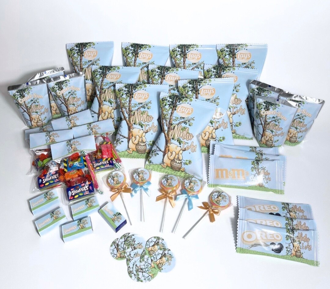 Personalized winnie the Pooh Themed Packaging - Etsy