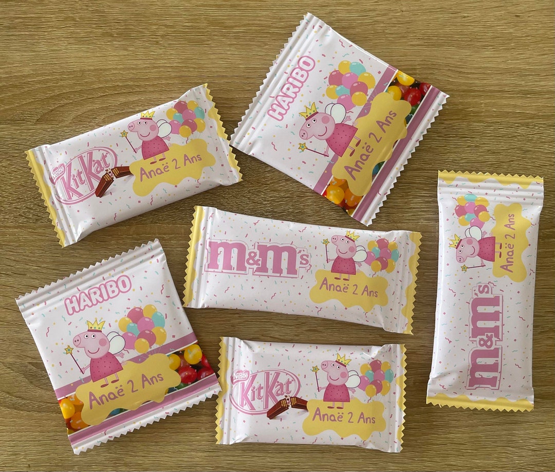 Emballages personnalisés thème Peppa Pig - Etsy France