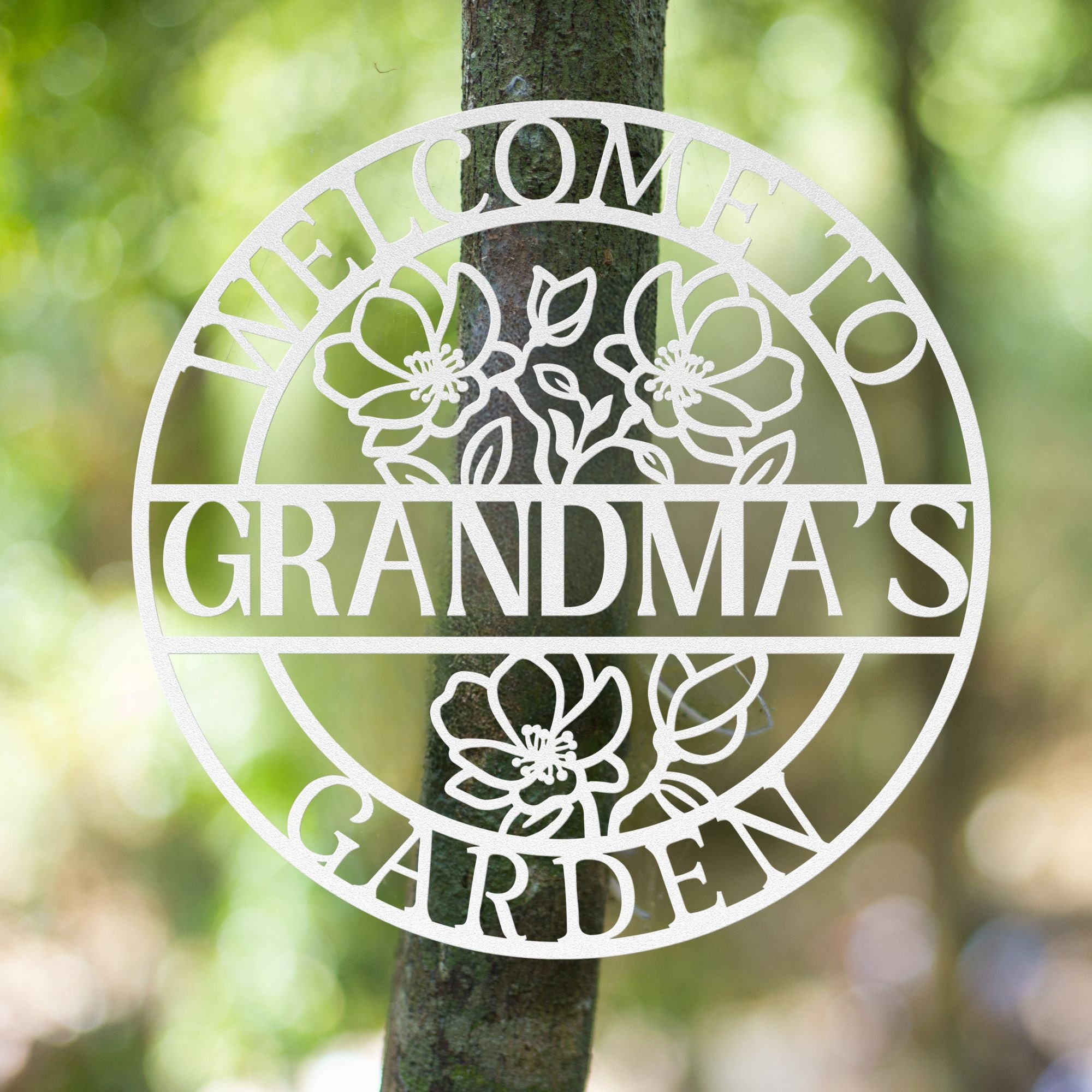 Personalized Garden Metal Sign: Custom Outdoor Decor - Etsy