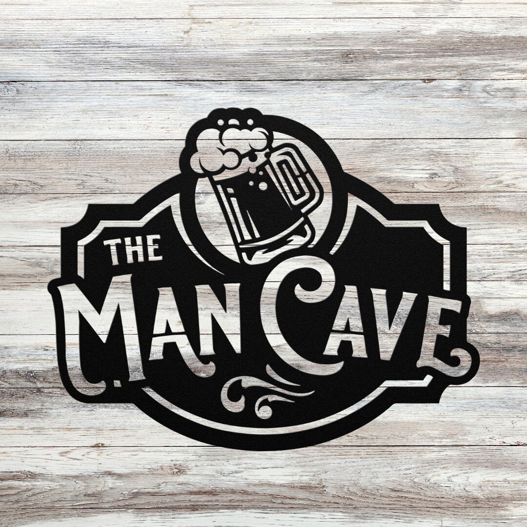 Man Cave Bar, Mancave Sign, Man Cave Gifts, Father's Day Gifts, Dad ...