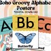 BOHO Groovy Alphabet Posters | Classroom Printables | Classroom Decor ...
