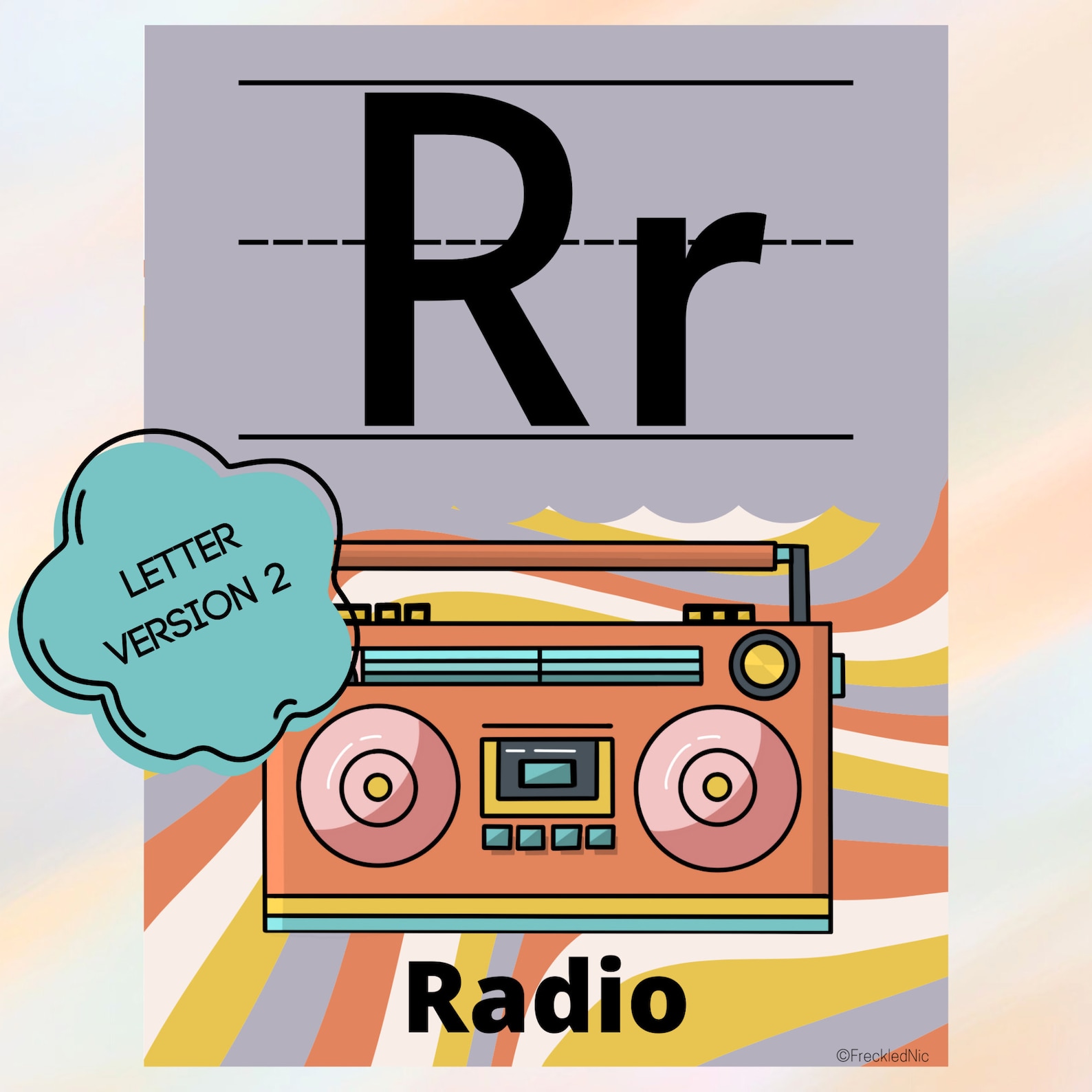 BOHO Groovy Alphabet Posters | Classroom Printables | Classroom Decor ...