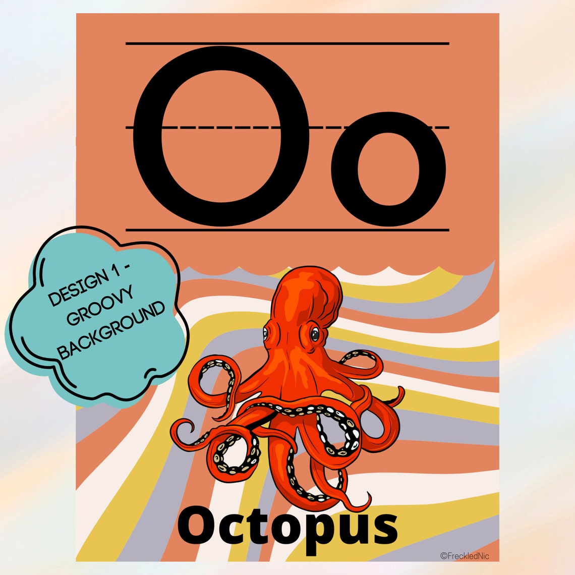 BOHO Groovy Alphabet Posters | Classroom Printables | Classroom Decor ...