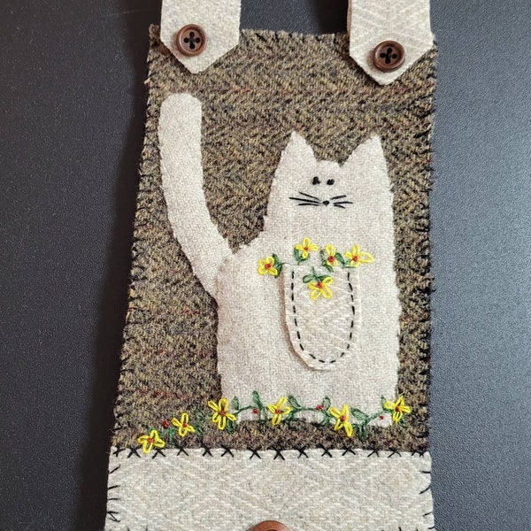 Felt Cat Applique - Etsy