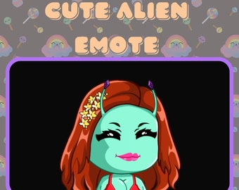 Animated Alien Emotes Twitch - Etsy