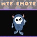 Animated Middle Finger Emote, WTF Emotes, Twitch, Discord, Bit Emote ...