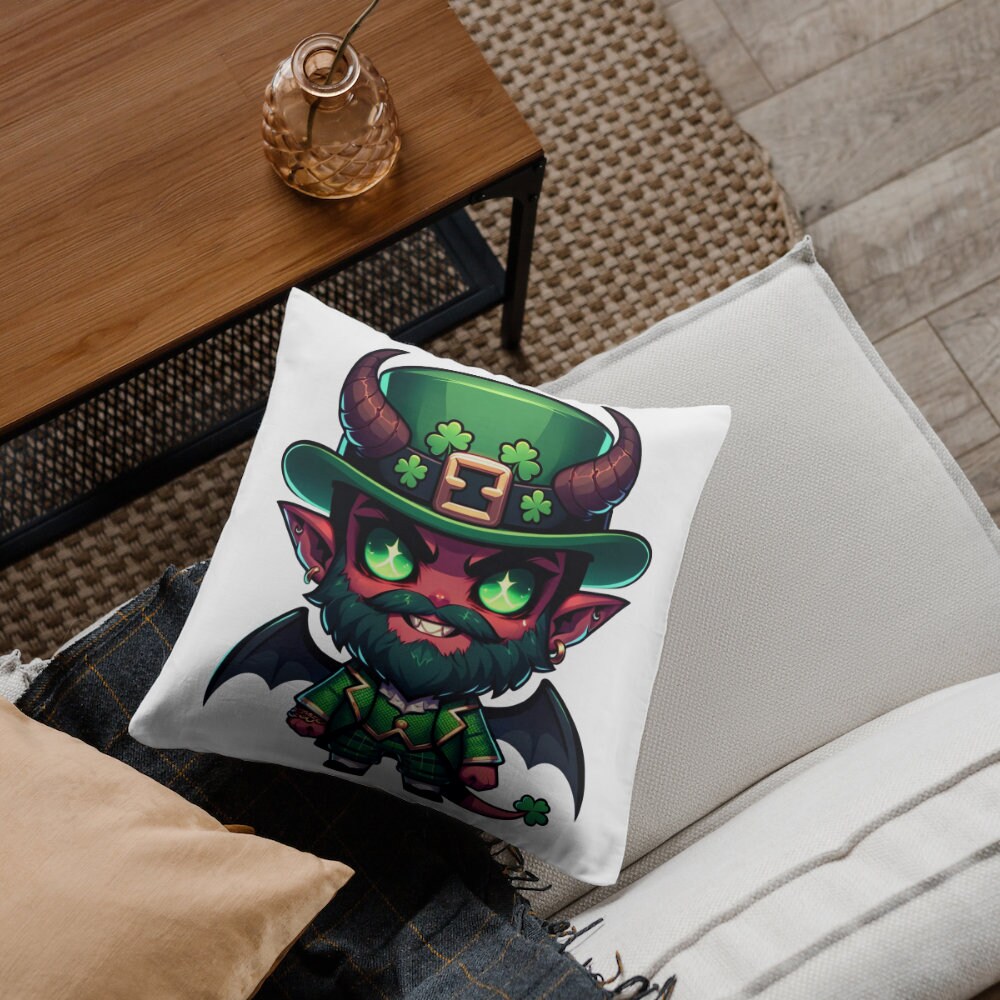 Devil Leprechaun St. Patrick's Day SVG/PNG | Lucky Undead Clipart for ...
