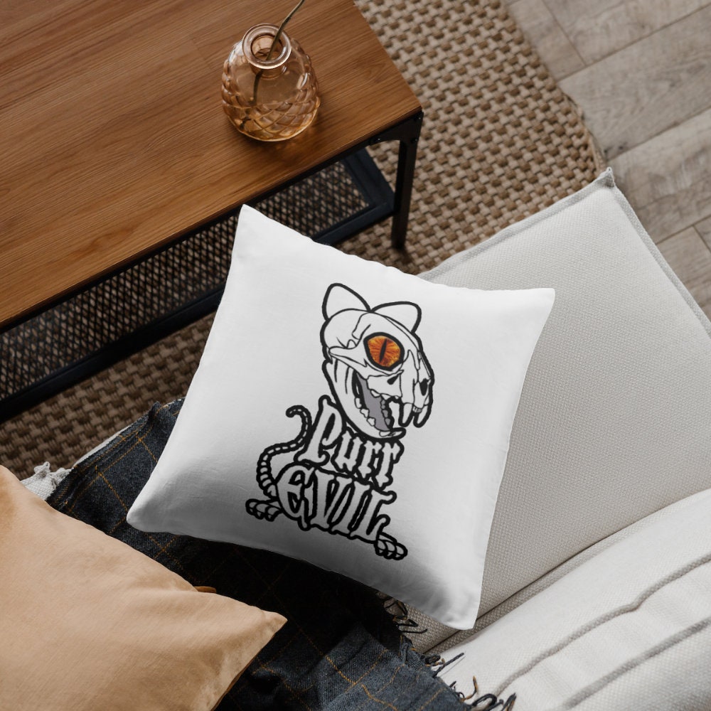 Evil Cat SVG/PNG / Skull Designs / Spooky Graphics / Cat Illustration ...