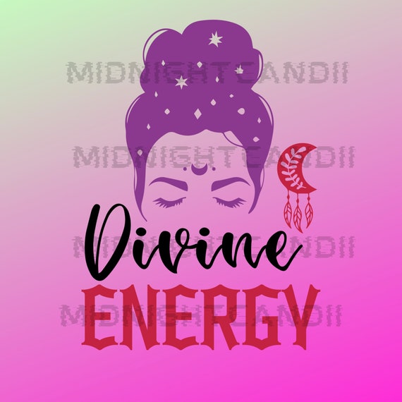 Devine Energy SVG/PNG Retro Clipart girl Design Girl Images - Etsy