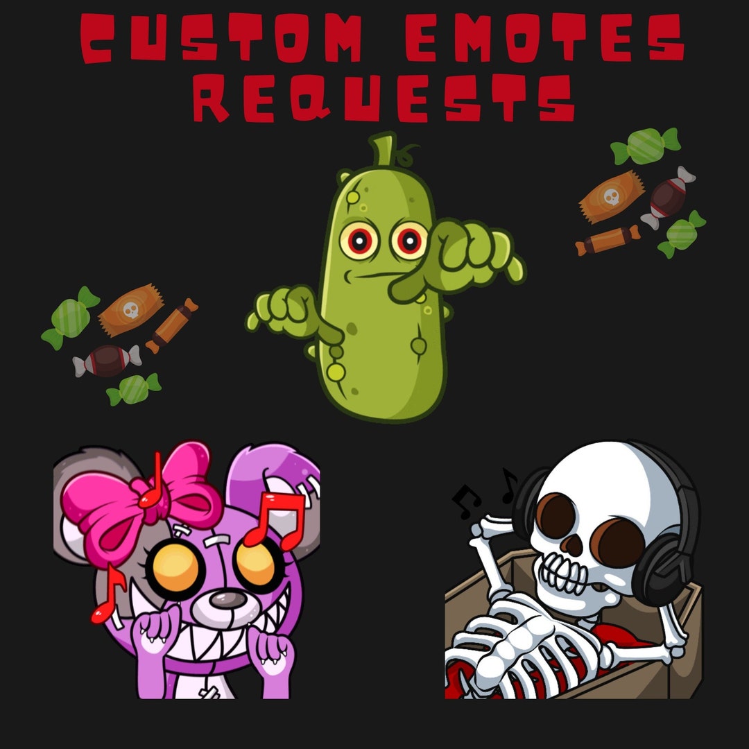 Custom Emotes Request / Emote Commissions / Request Emotes / Emotes ...