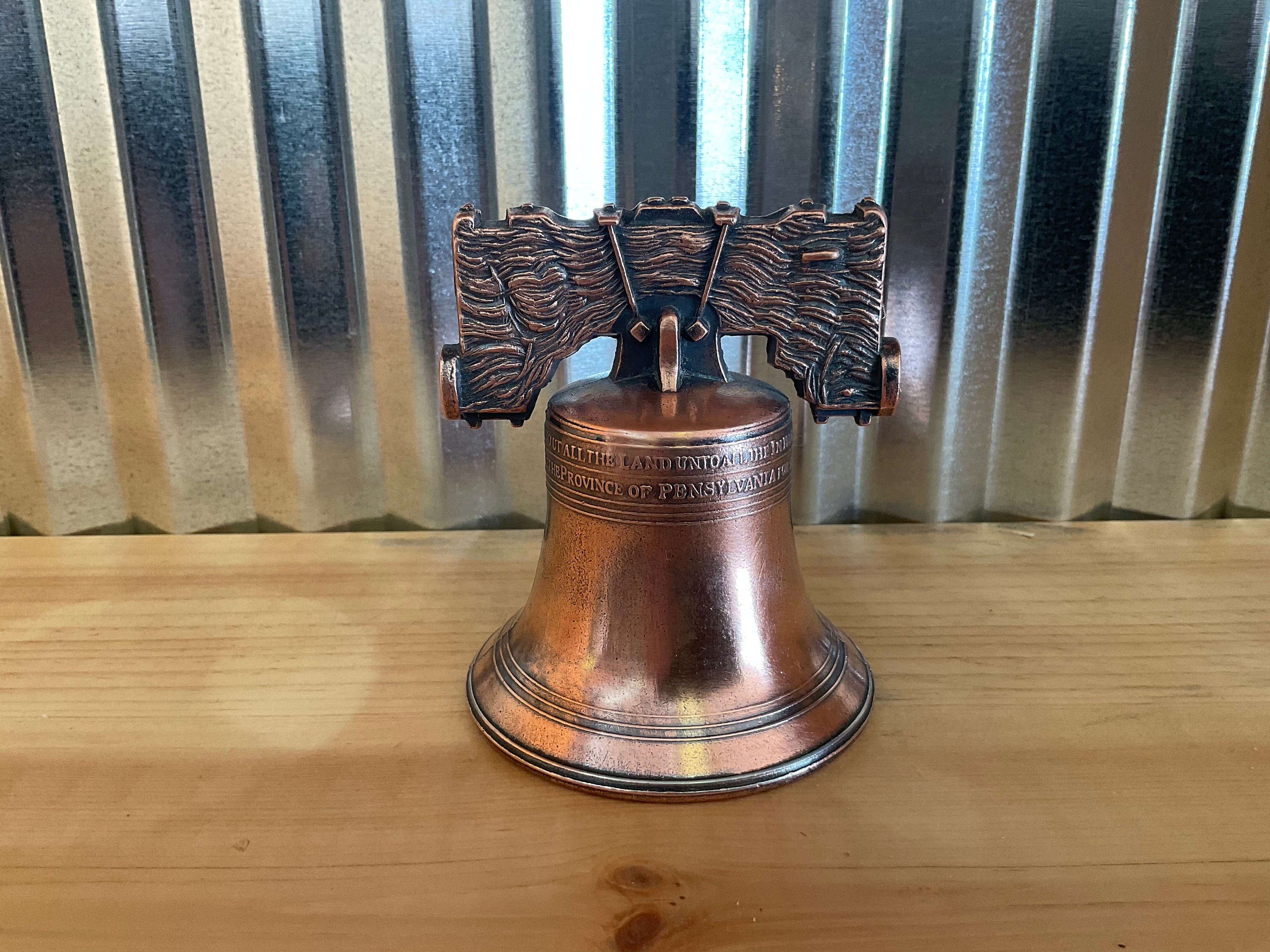 American Bicentennial 1776-1976 Replica Bronze Liberty Bell #S-2687 - Etsy