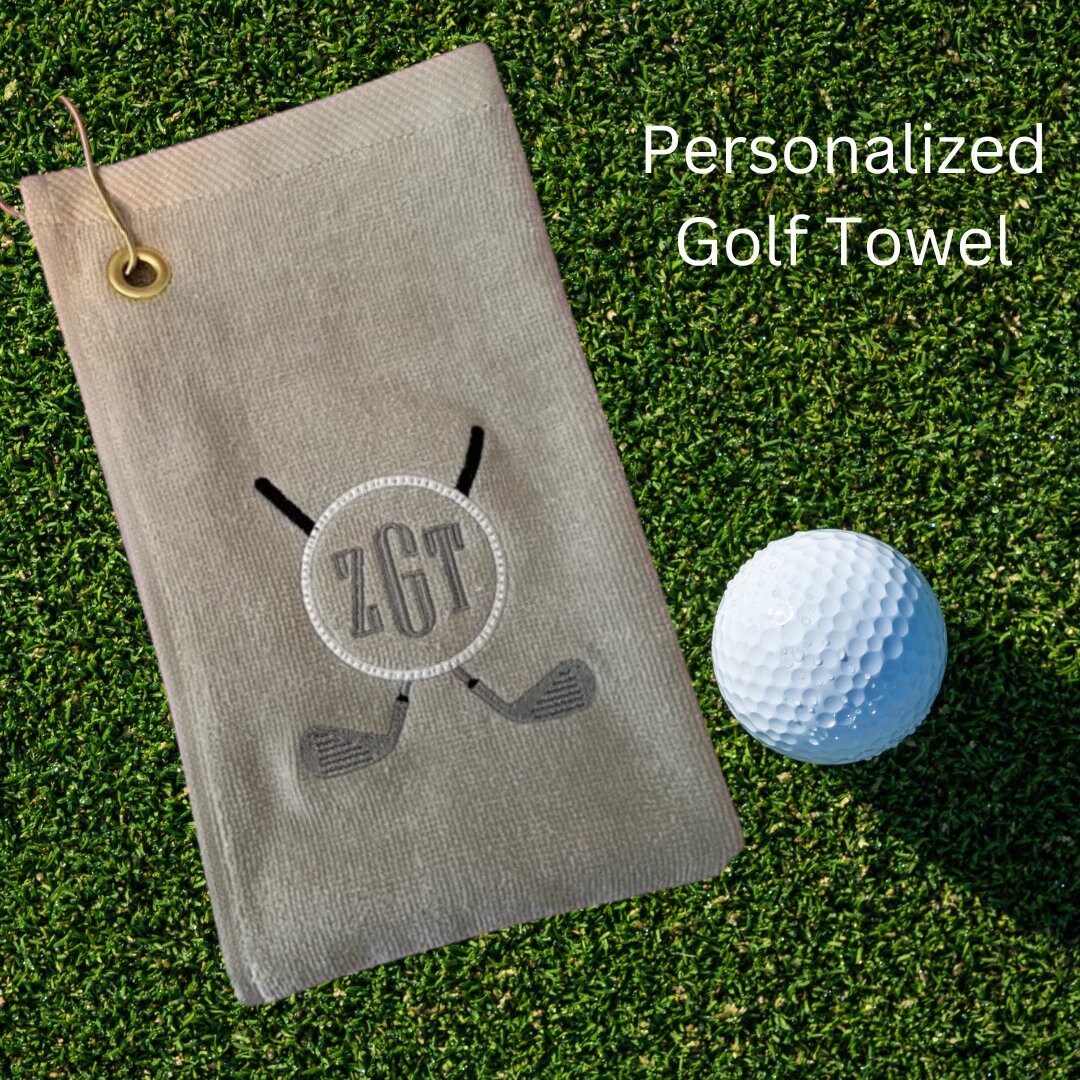 Custom Embroidered Golf Gift - Etsy