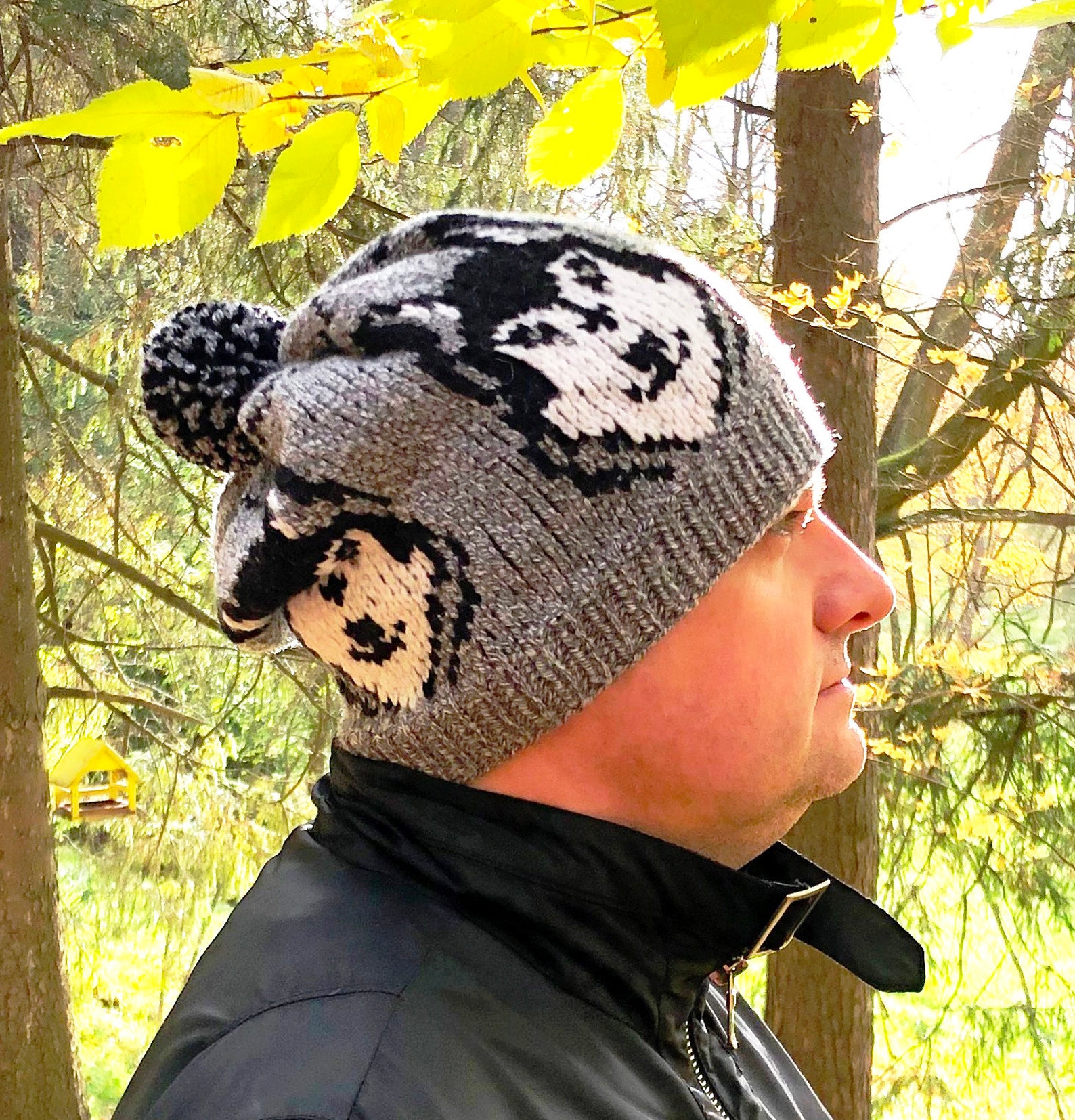 Wolf / Husky Dog Hat Knitted Pattern - Etsy