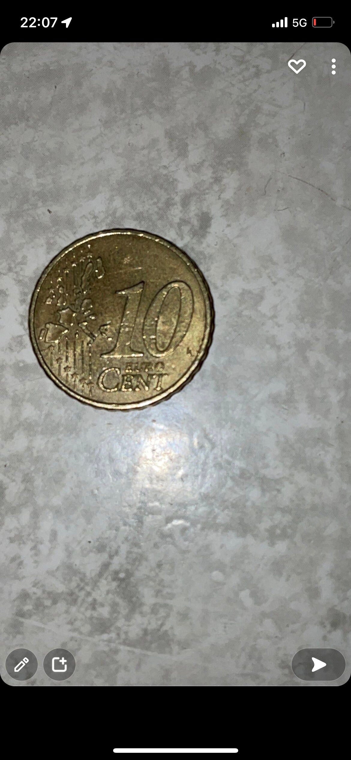 Coin 10 Cents Very Rare | Etsy