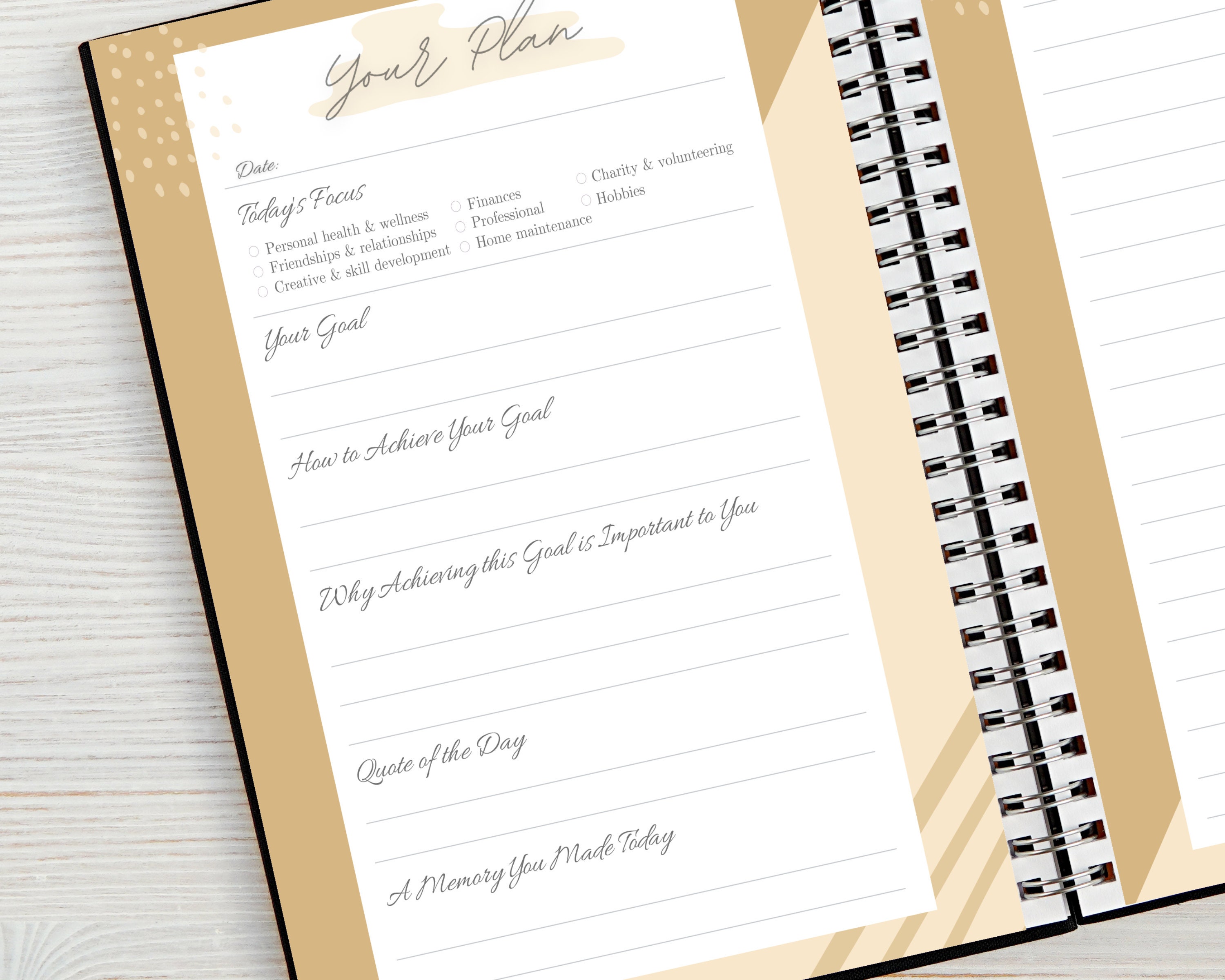 Digital Planner Bundle, Daily Goals Planner, Goodnotes, iPad Planner, 6 ...
