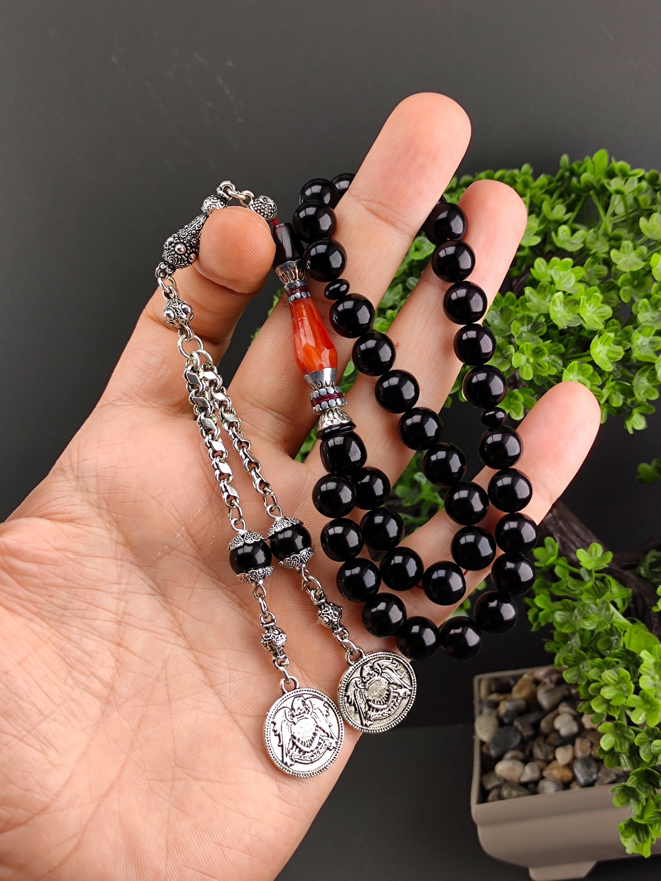 Faturan Amber Rosary, Bakelite Rosary, Muslim Rosary, Misbaha, Islamic ...