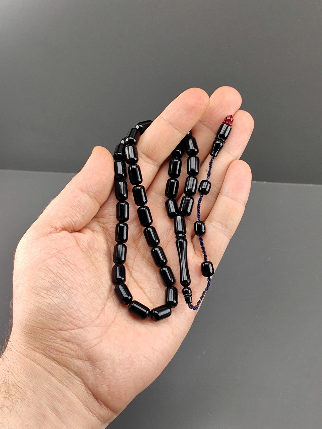 Erzurum Oltu Stone Rosary Oltu Rosary Natural Stone Rosary - Etsy