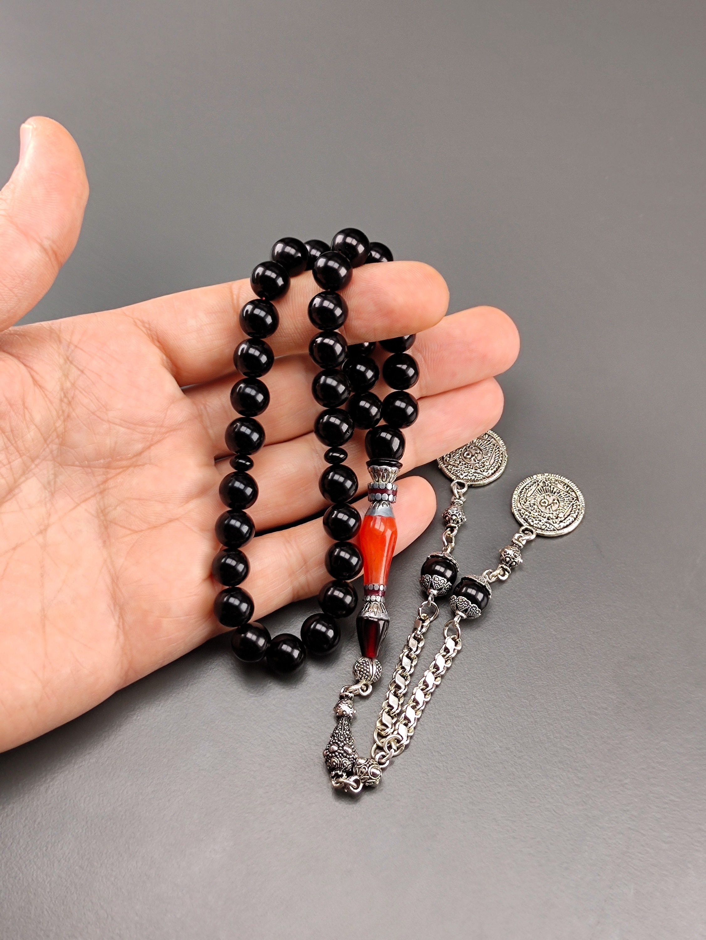 Faturan Amber Rosary, Bakelite Rosary, Muslim Rosary, Misbaha, Islamic ...