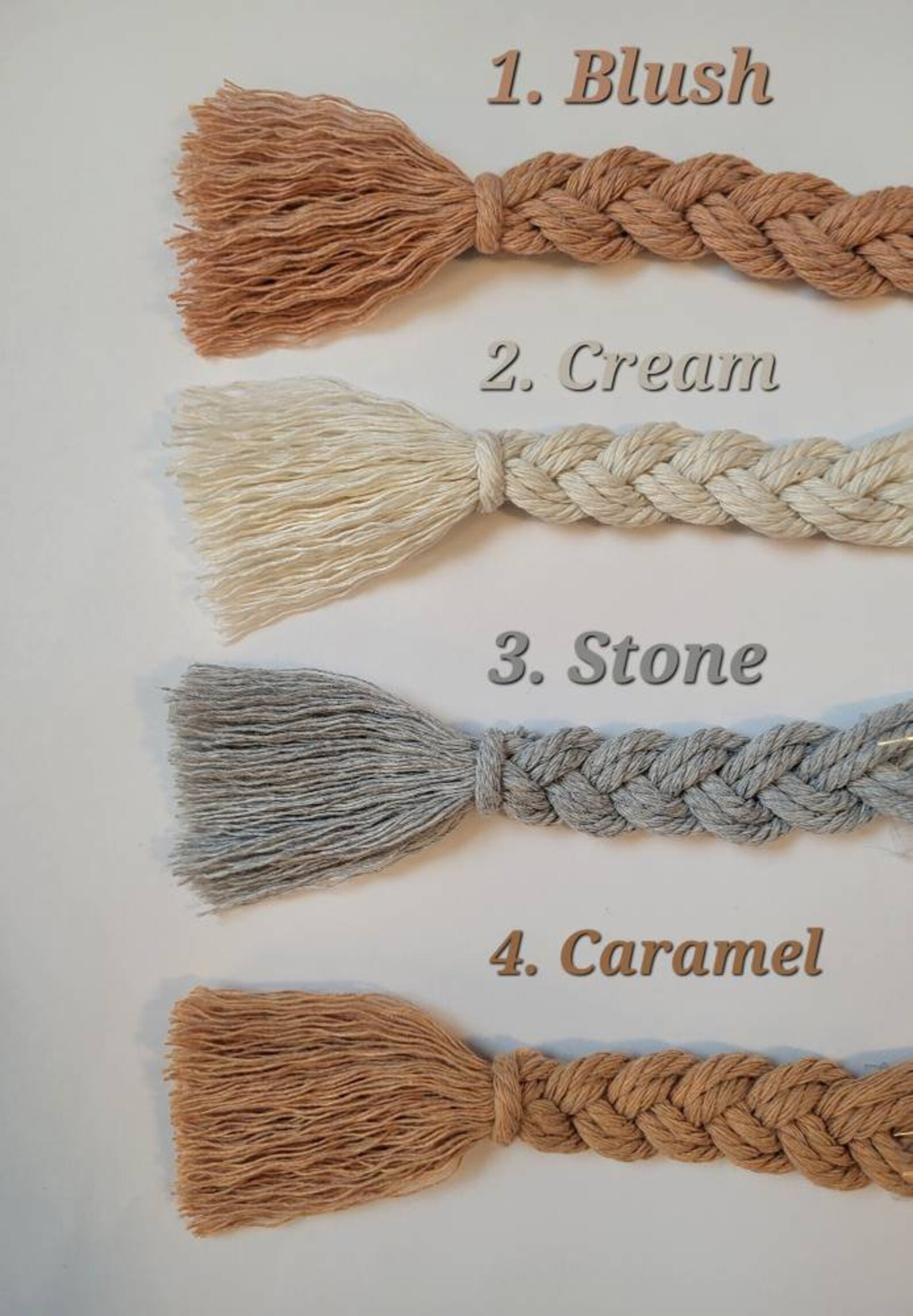 Macrame Ladder Storage Jewelry, Scrunchie, Headbands, Sunglasses, Bow ...