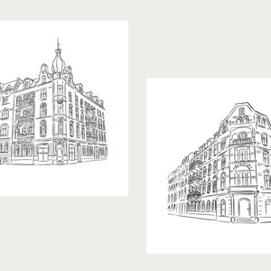 Architecture Procreate Stamp Brushes House Stamp Brushes - Etsy