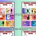 48pcs Baseball Lunchbox Notes| 24 Printable Colorful Cards With B&W ...
