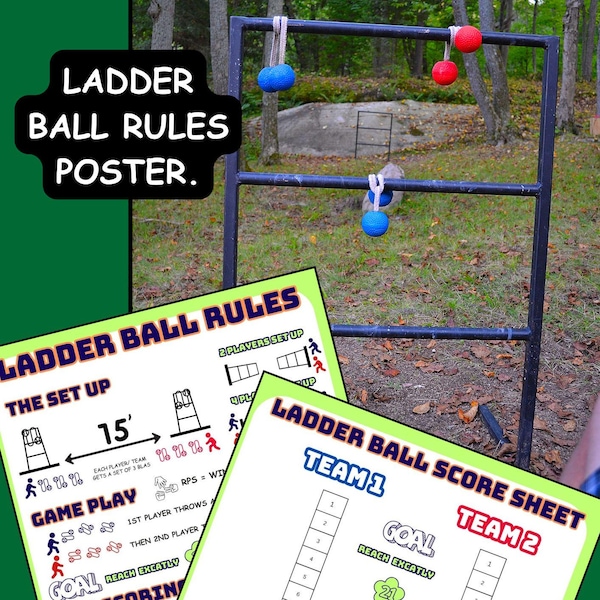Ladder Toss Game - Etsy