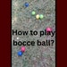 Bocce Ball Rules Sign: Illustrated Guide, Yard Game Poster (PDF ...