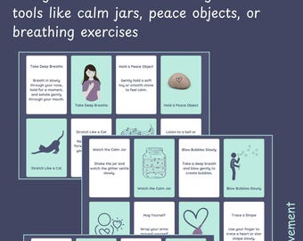 Montessori Peace Cards – Calm-down Corner Printable for Kids ...